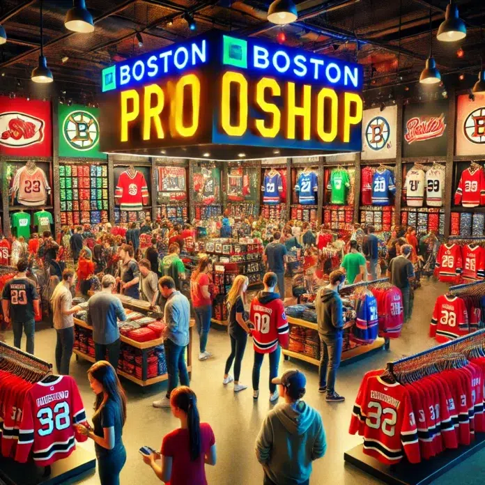 At Td Garden :Discover The Top 5 Souvenirs From The Boston ProShop